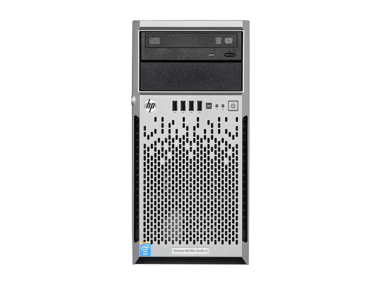HP ProLiant ML310e Gen8 Micro Tower Server System Intel Xeon E3-1230 v3 ...