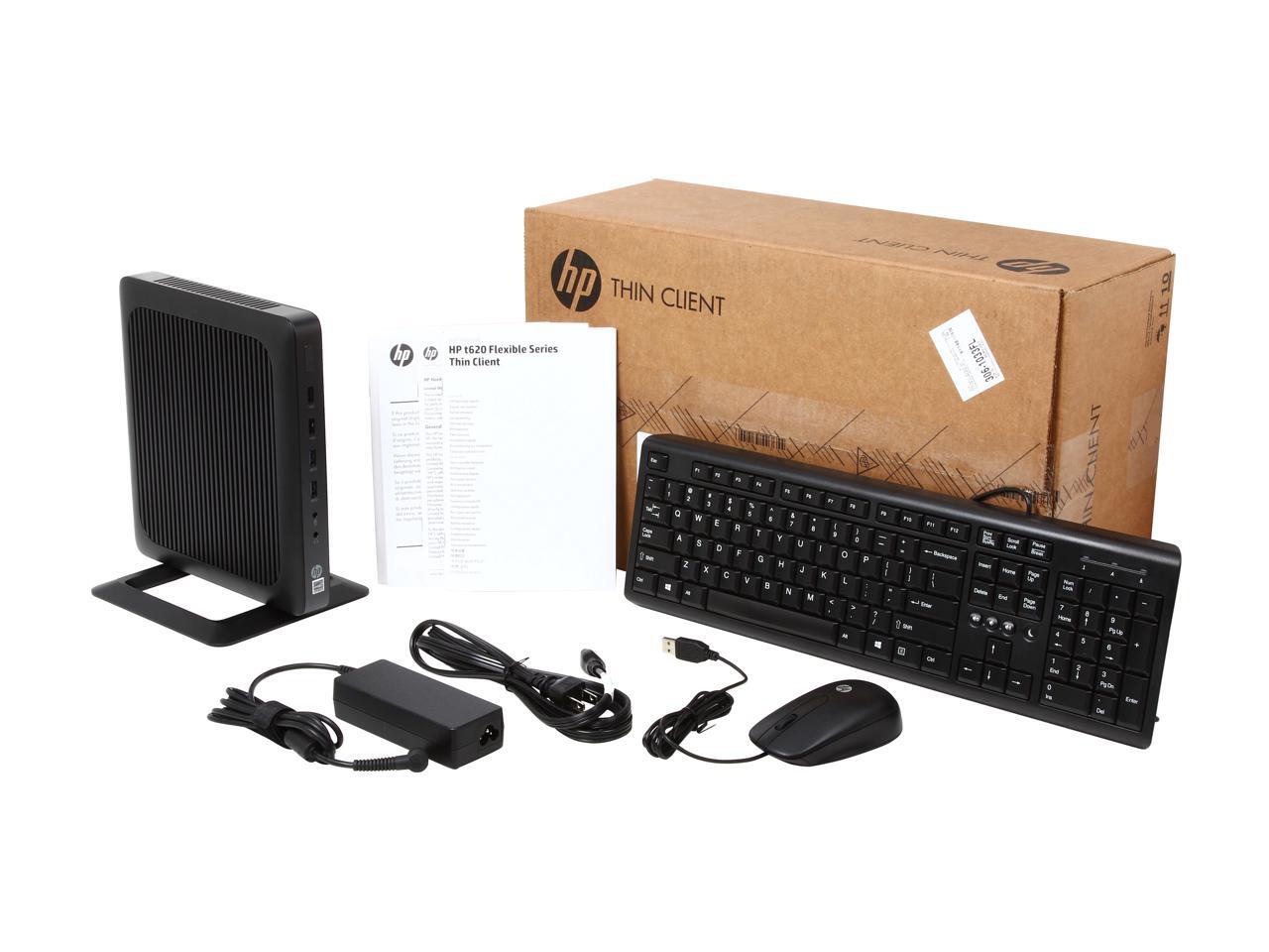 HP t620 Thin Client AMD G-Series GX-217GA 1.65GHz 4GB F5A53AT - Newegg.com