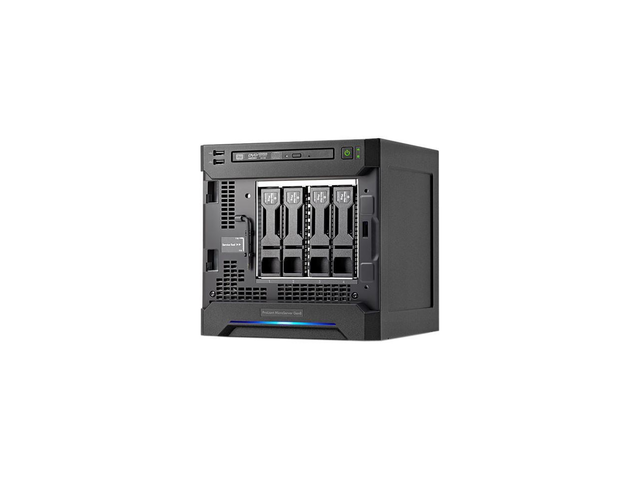 HP ProLiant MicroServer Gen8 E3-1220Lv2 8GB-U B120i LFF 4 x1TB Server ...