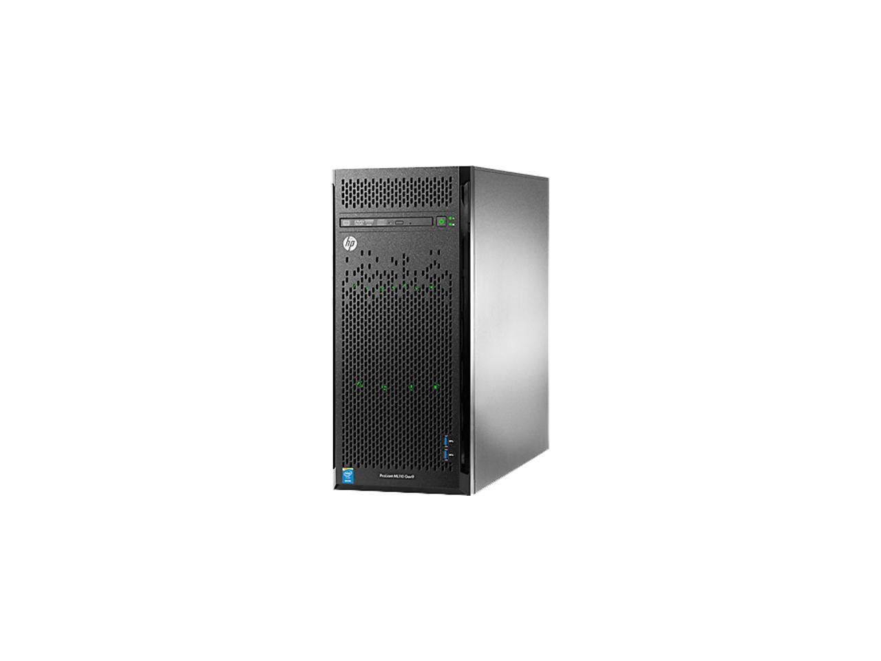 HP ProLiant ML110 G9 4.5U Tower Server - 1 x Intel Xeon E5-1603 v3 Quad-core (4 Core) 2.80 GHz ...