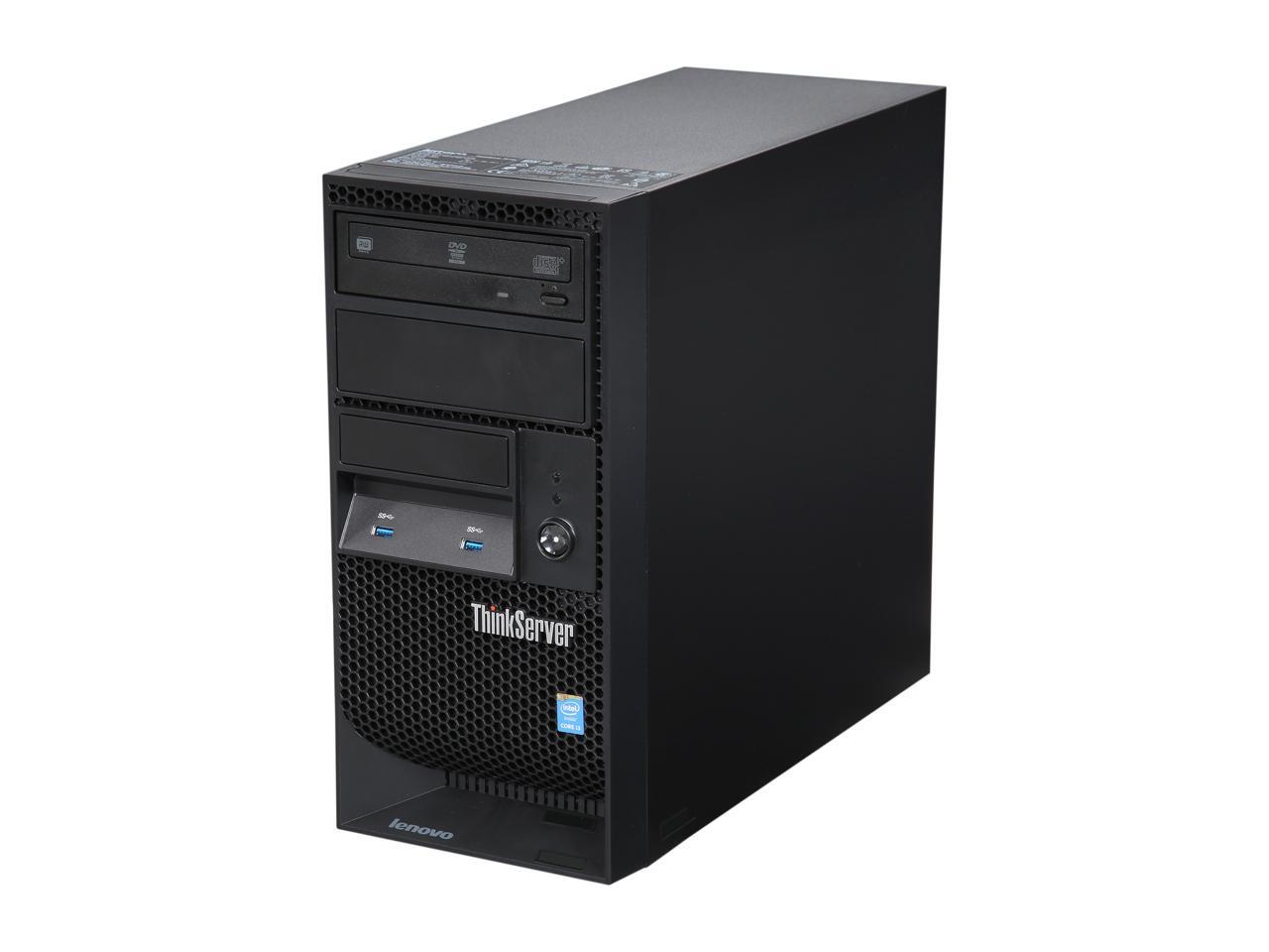 Lenovo ThinkServer TS140 Tower Server System Intel Core i3-4150 3.5 GHz ...