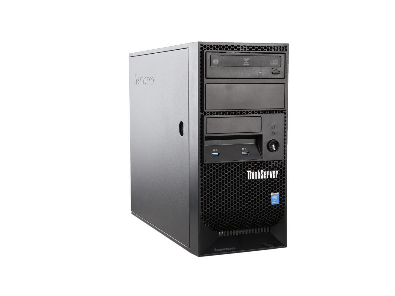 Lenovo ThinkServer TS140 Tower Server System Intel Core i3-4150 3.5 GHz ...