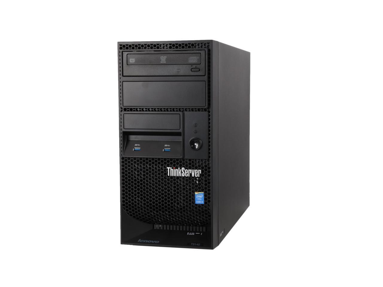 Lenovo ThinkServer TS140 Tower Server System Intel Core i3-4150 3.5 GHz ...