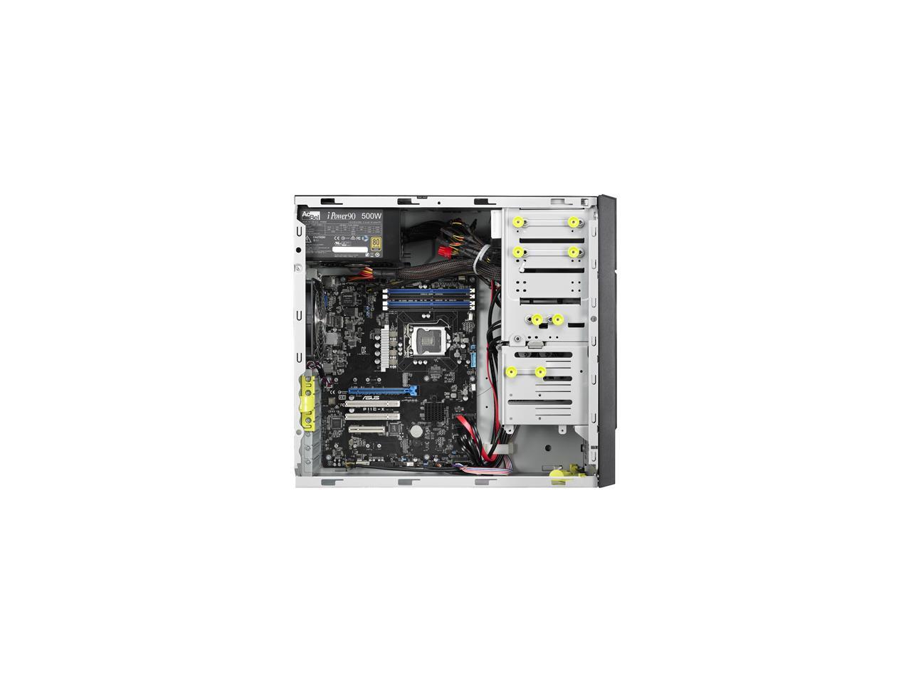 ASUS Tower Server System Intel Xeon E 8GB DDR4 2666 TS100-E10-PI4 ...