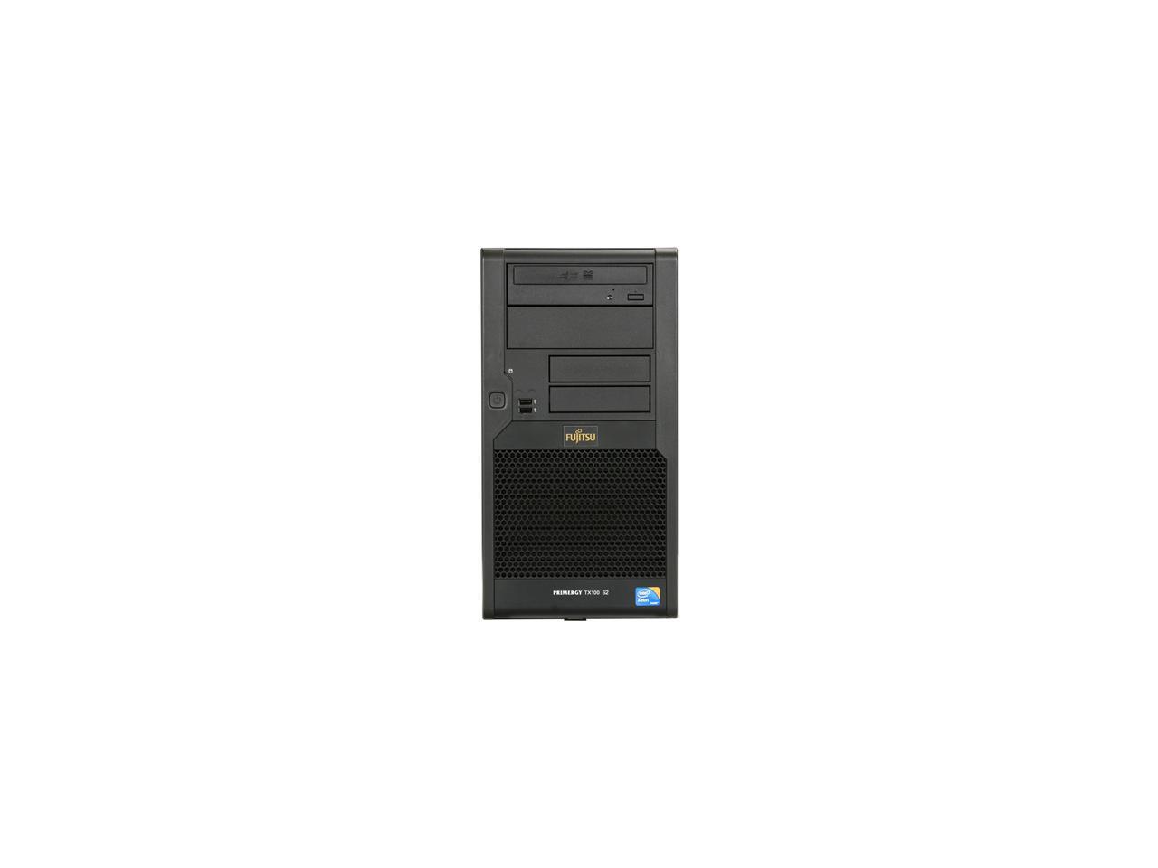 Fujitsu PRIMERGY TX100 S2 Tower Server System Intel Xeon X3430 2.40 GHz ...
