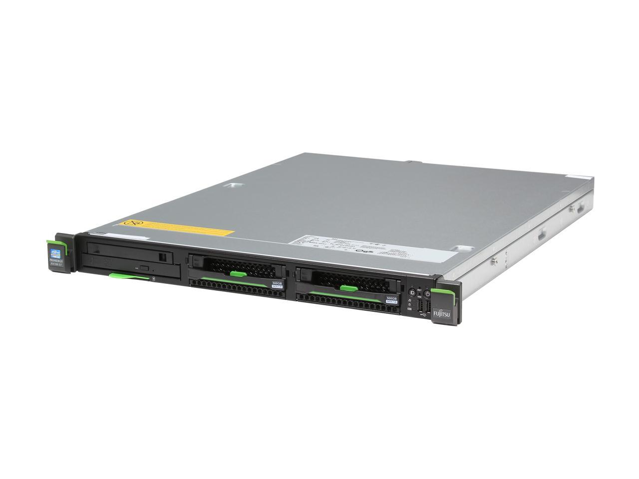 Fujitsu RX100 S7 Rack Server System Intel Core i3-2100 3.1GHz 2C/4T 4GB ...