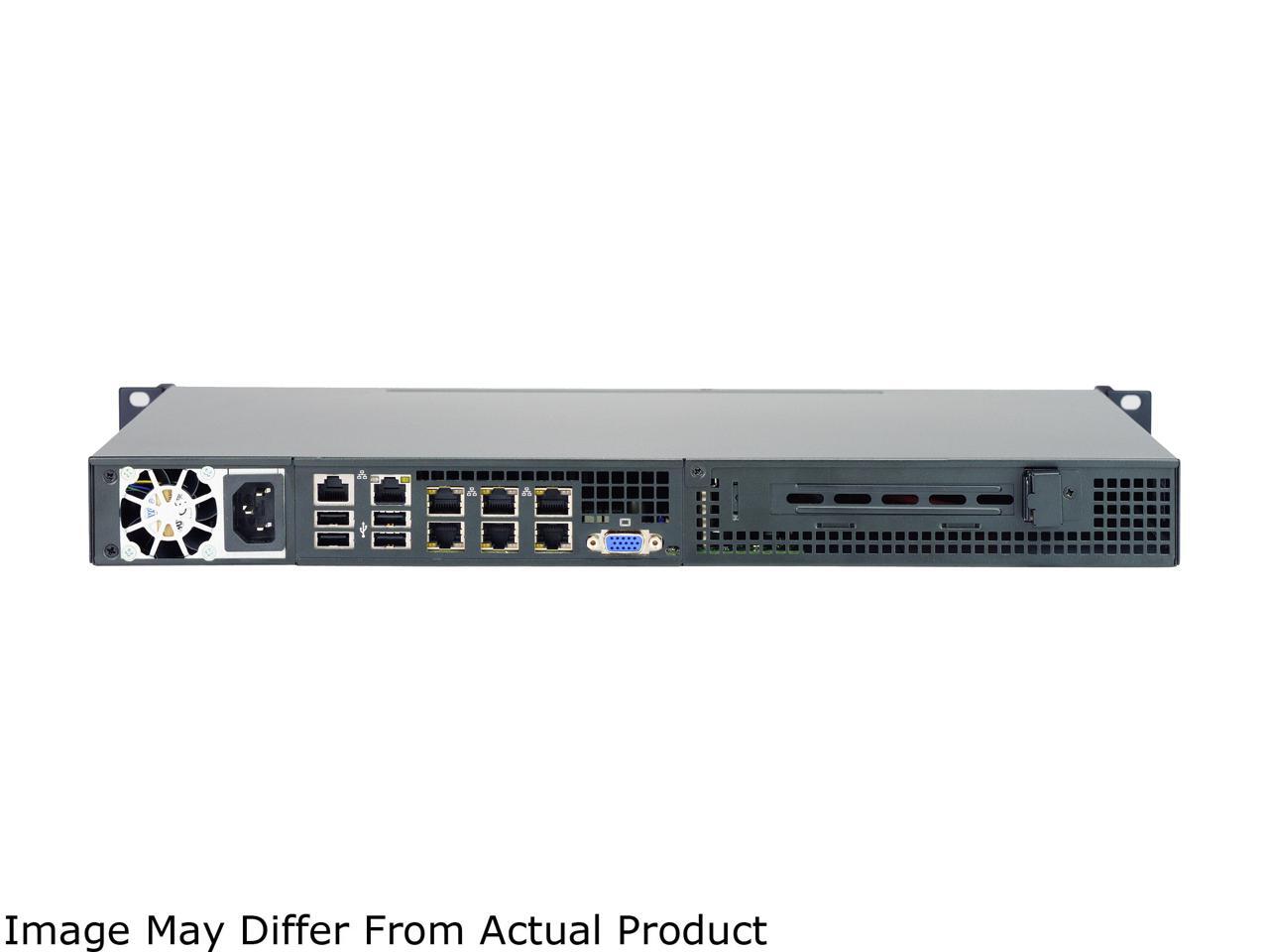 Supermicro SuperServer 5018A-TN7B 1U Rack Server - 1 x Intel Atom C2758 ...