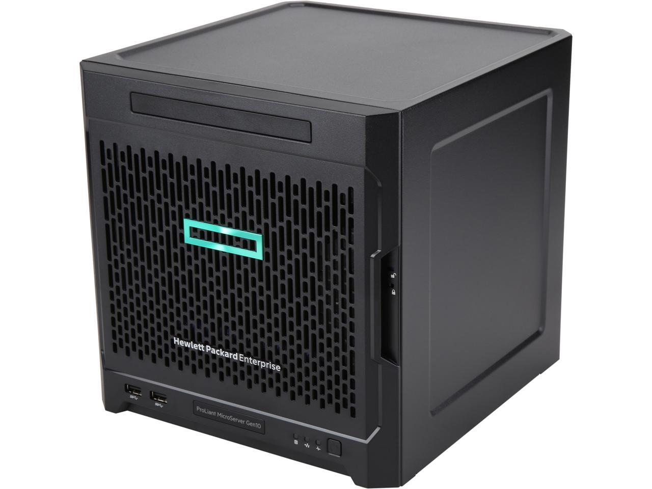 HPE ProLiant MicroServer Gen10 Ultra Micro Tower 4 HPE LFF SATA ...