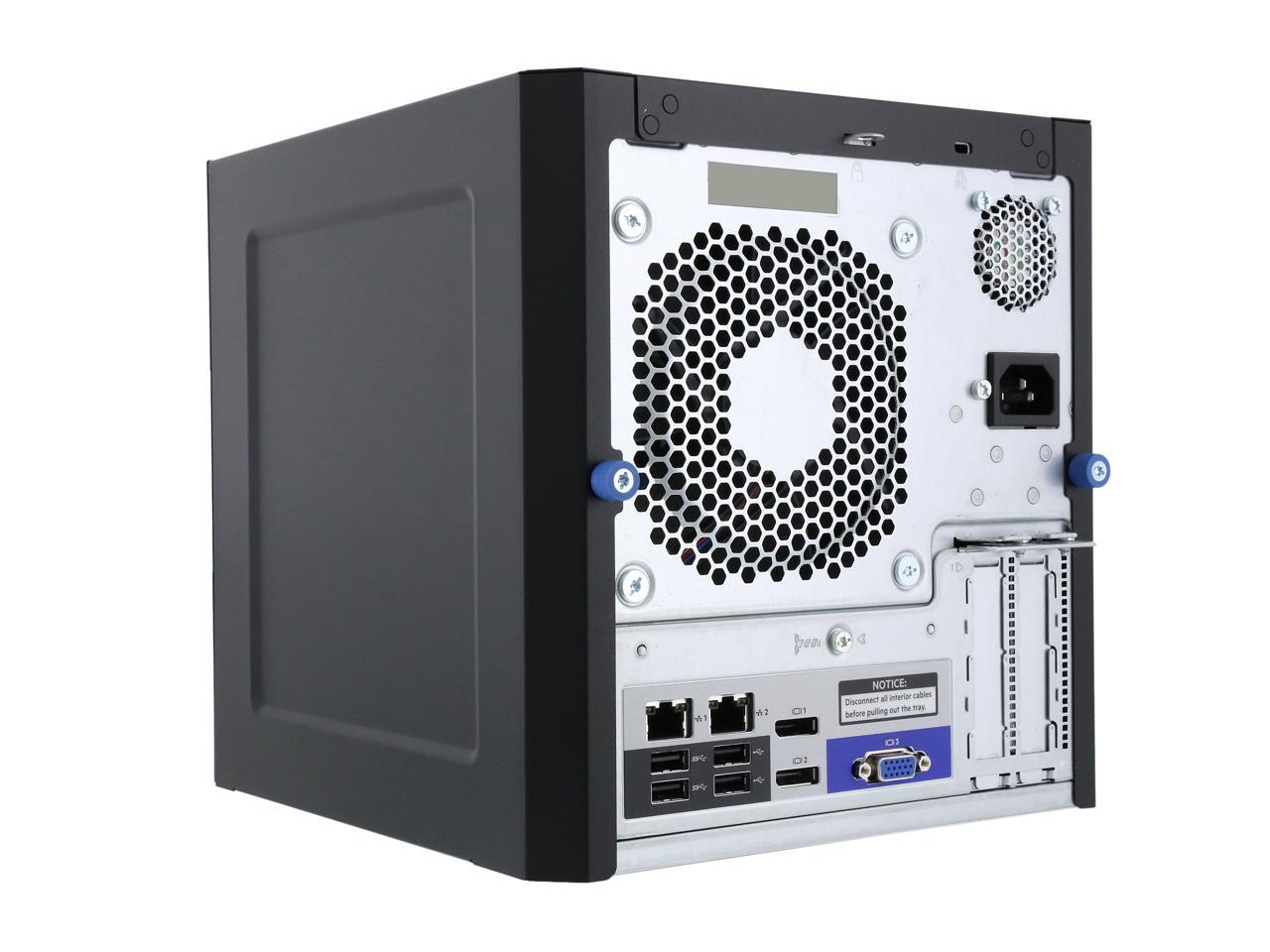 HPE ProLiant MicroServer Gen10 Ultra Micro Tower 4 HPE LFF SATA Performance Server AMD Opteron ...