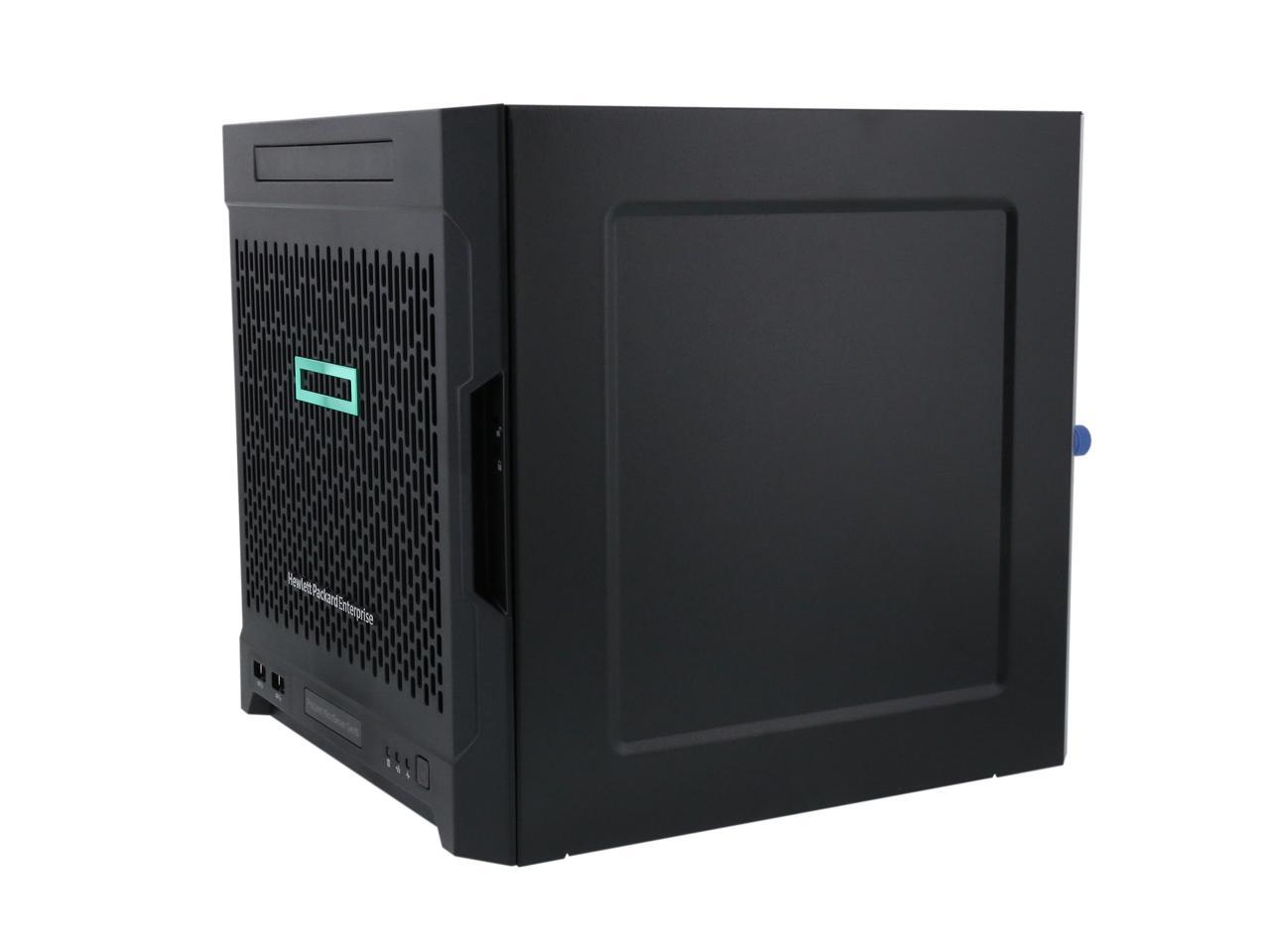 HPE ProLiant MicroServer Gen10 Ultra Micro Tower 4LFF NHP SATA 200W PS ...