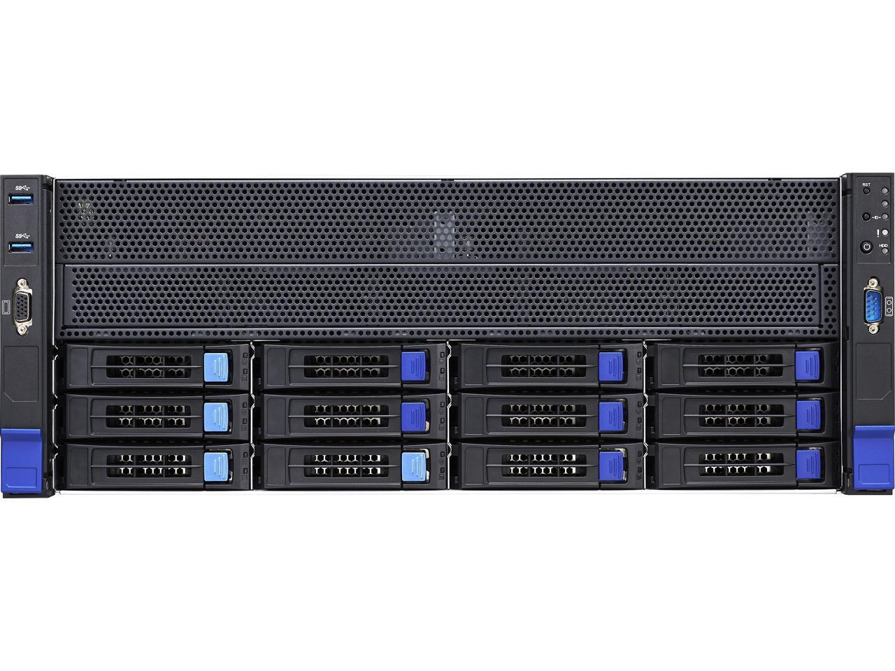 Tyan 4U H100 GPU Server System, Dual Intel Xeon Platinum 8380 Processor ...