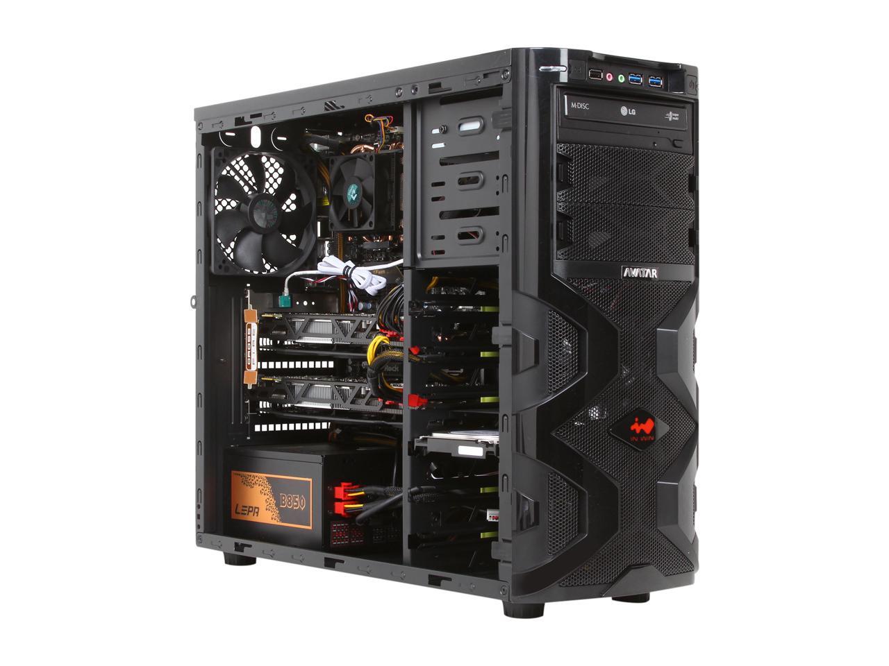 Avatar GPU Tower System AMD FX-6300 3.5 GHz 8GB DDR3 1600 1TB 7200RPM ...