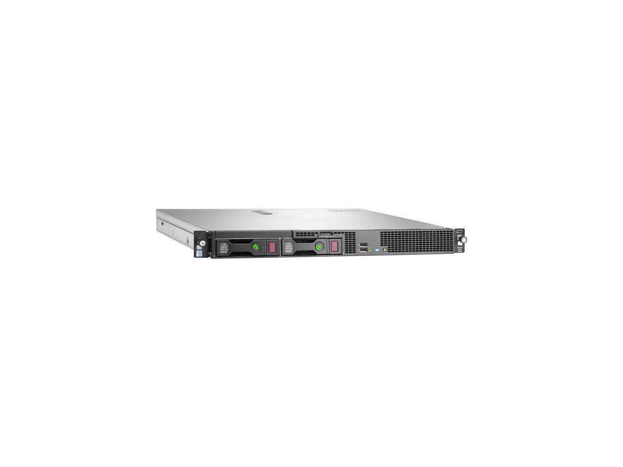 HPE ProLiant DL20 Gen9 Rack 2LFF 290W PS Base Server Intel Xeon E3 v6 ...