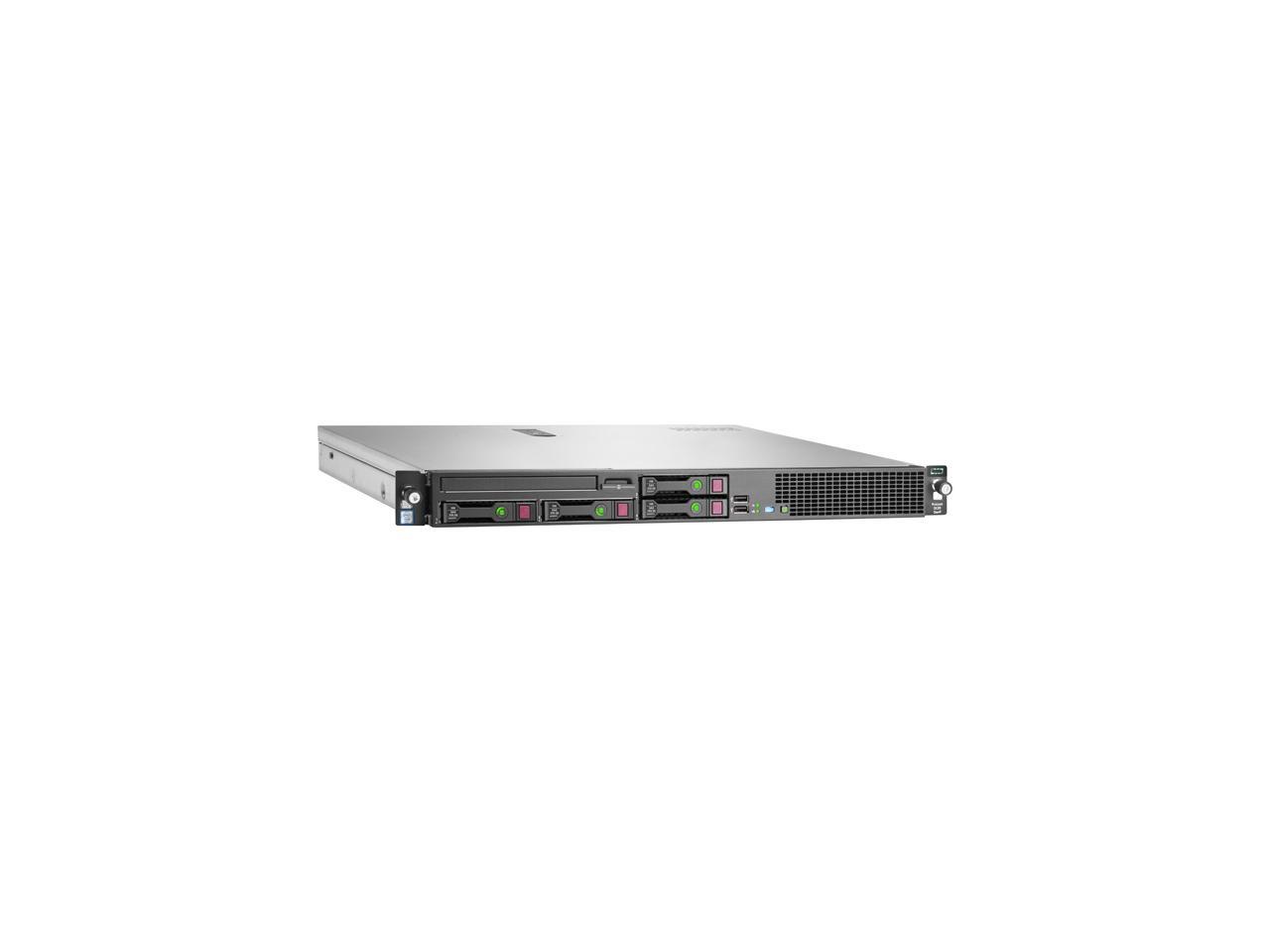 HPE ProLiant DL20 Gen9 Rack 4SFF 900W PS Solution Server Intel Xeon E3 ...
