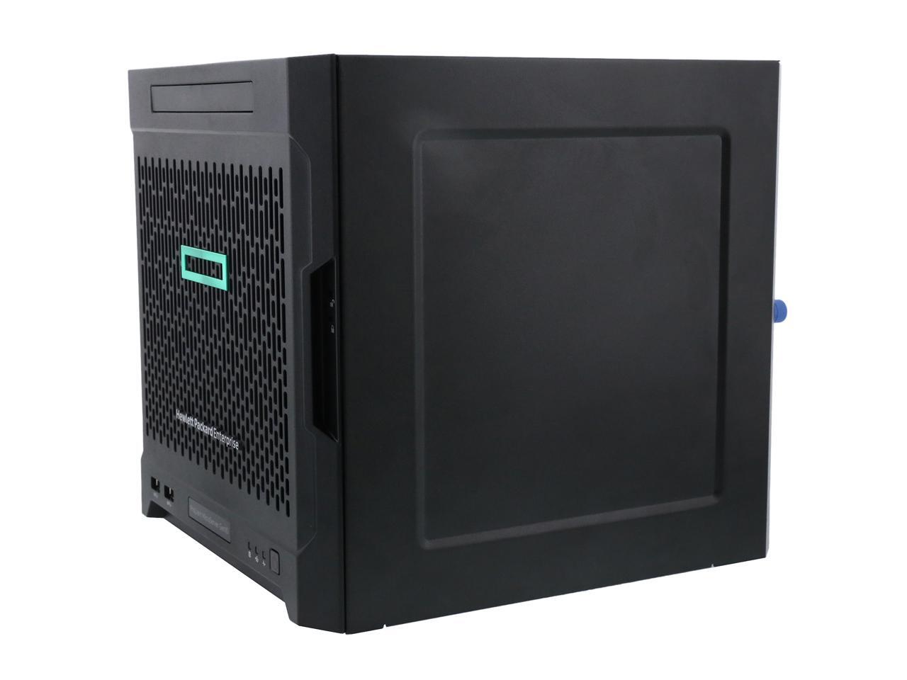 HPE ProLiant MicroServer Gen10 X3421 1P 8GB-U 4LFF NHP SATA 200W PS ...