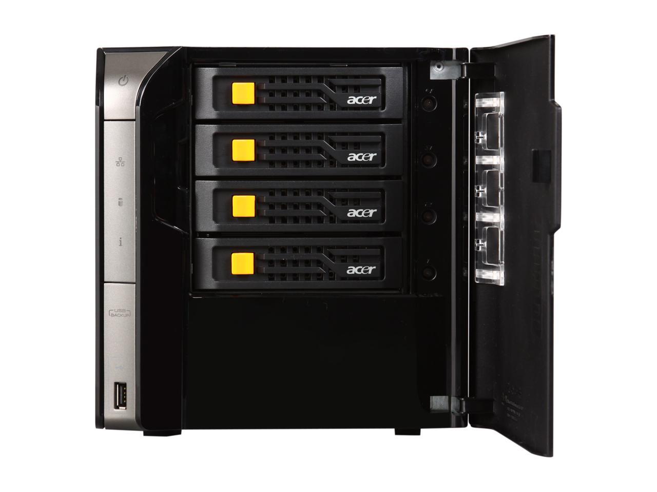 acer Aspire Easystore Tower Server System Intel Atom D510 1.66GHz 2C/4T ...