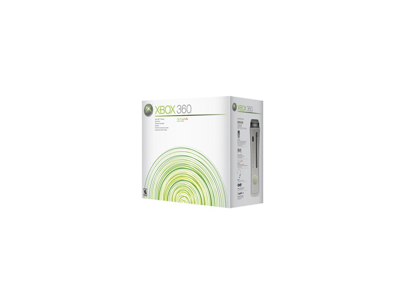 Microsoft Xbox 360 Pro with HDMI 20 GB Hard drive White - Newegg.com