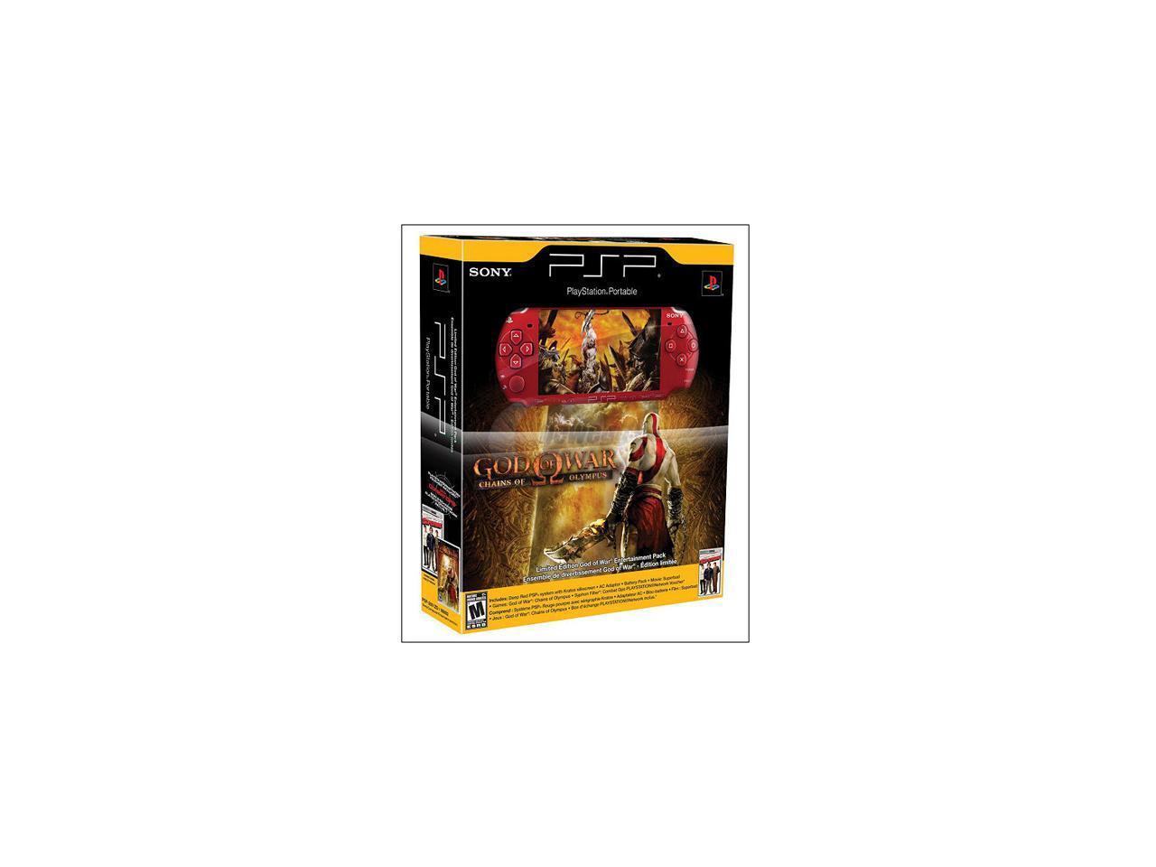 SONY PSP God of War Bundle Red - Newegg.com