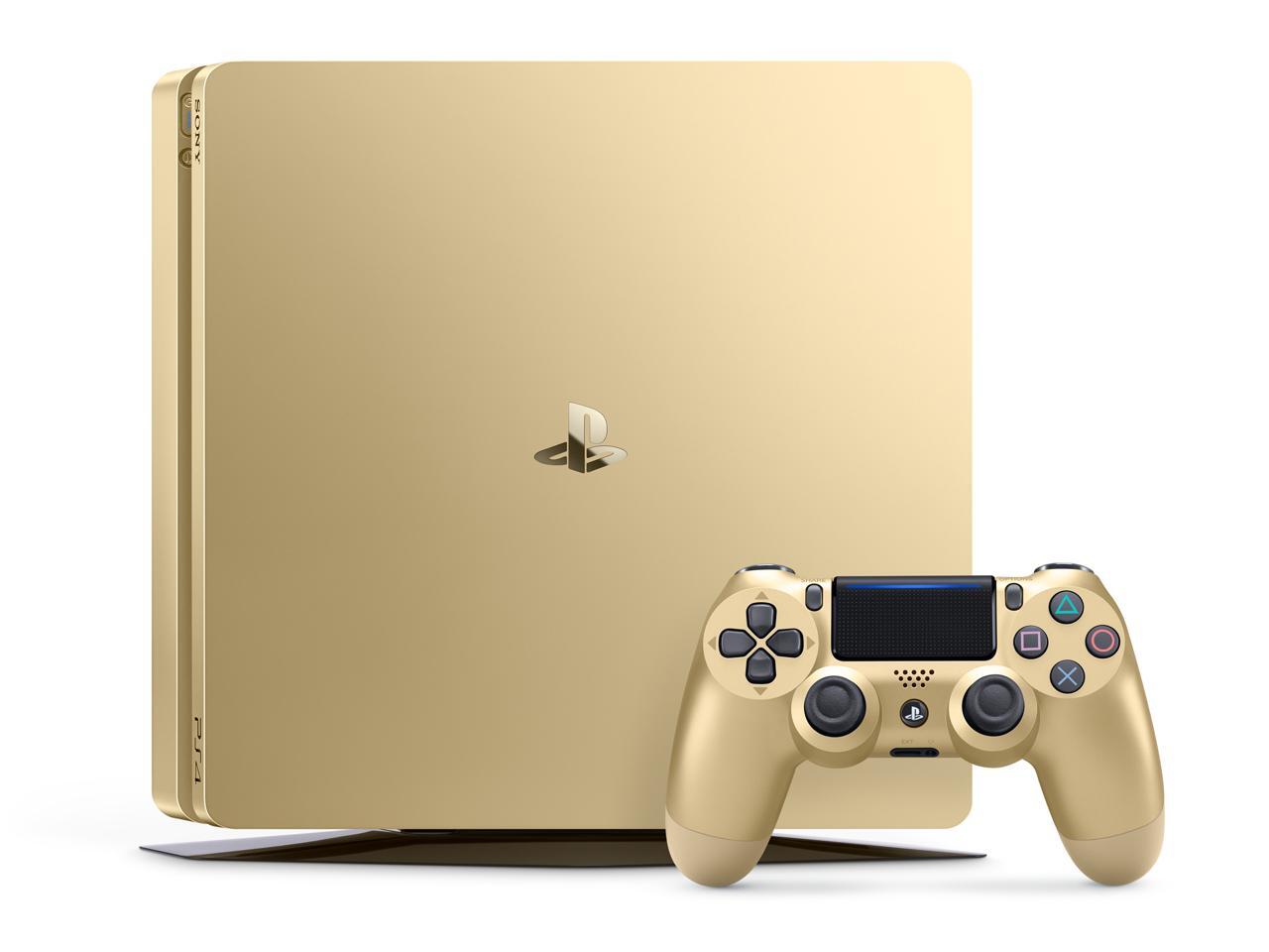 PlayStation 4 Slim 1TB Console (Gold) - Newegg.com