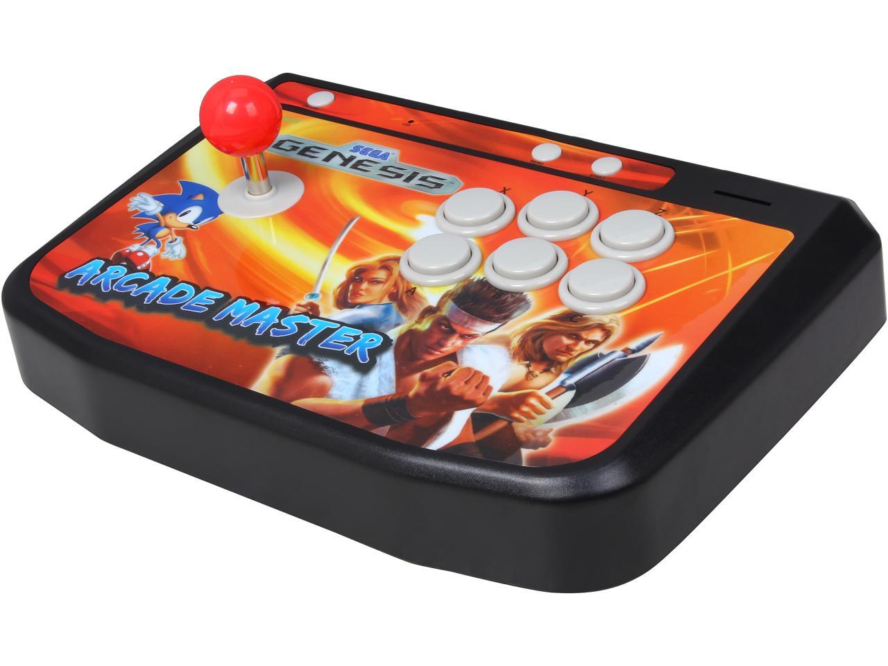 AtGames Genesis ATGames Arcade Fighting Stick with 26 built-in games w ...