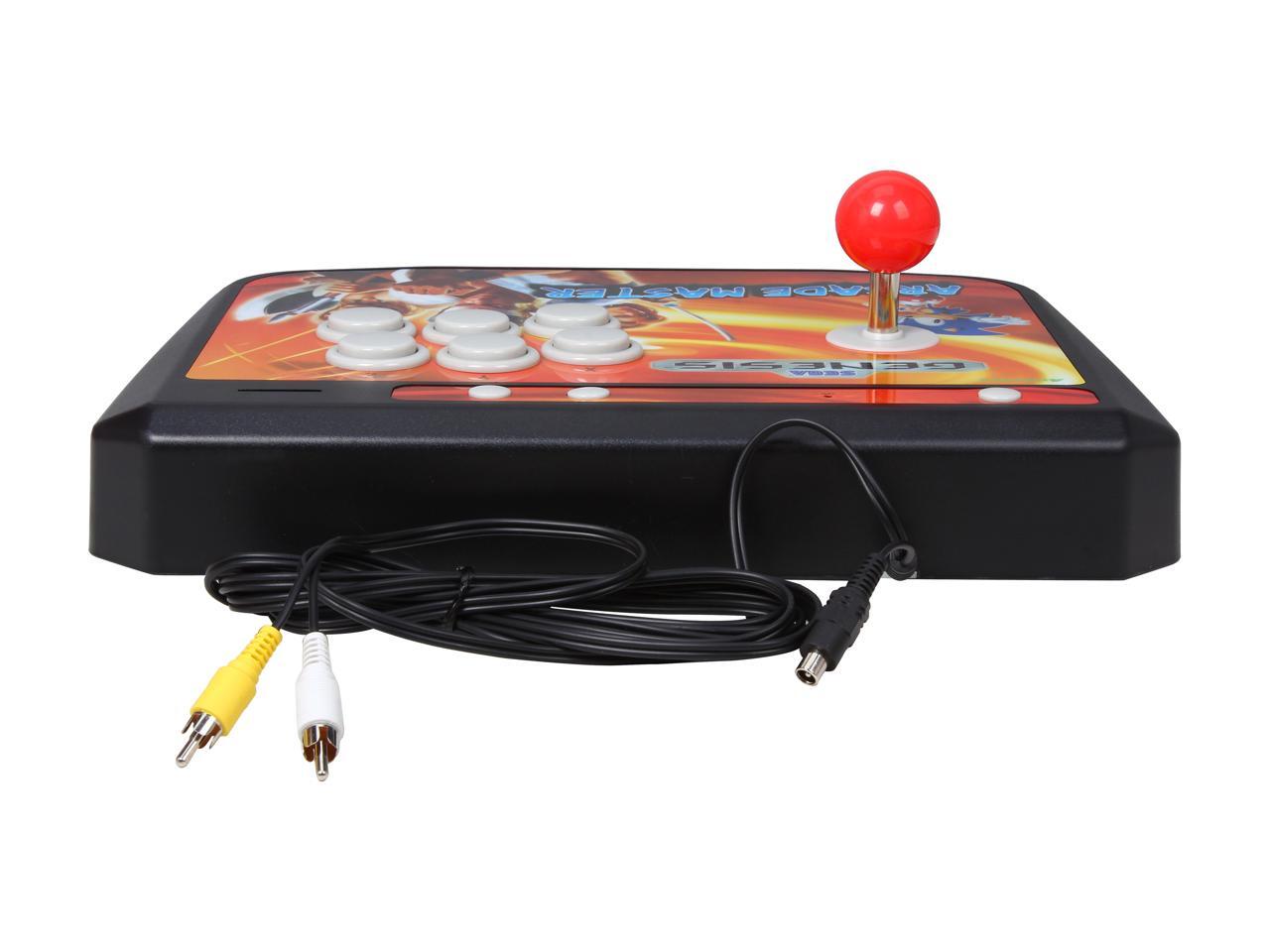 AtGames Genesis ATGames Arcade Fighting Stick with 26 built-in games w ...