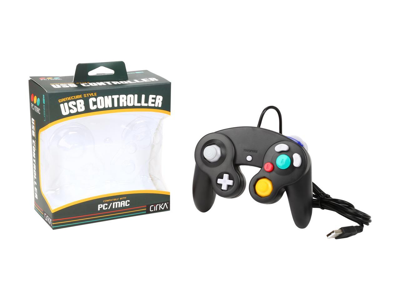 Hyperkin Premium GameCube-Style USB Controller for PC/ Mac - Black ...