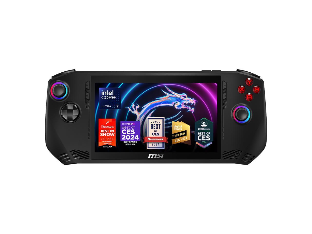 MSI Handheld CLAW A1M-052US 7" FHD 120Hz Intel Core Ultra 5-135H 16GB ...