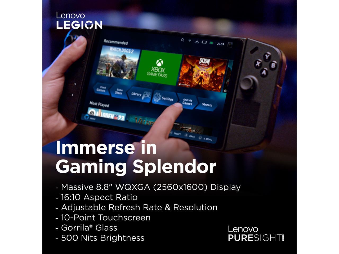 Lenovo Legion Go Handheld Touchscreen Gaming PC - Shadow Black [AMD ...