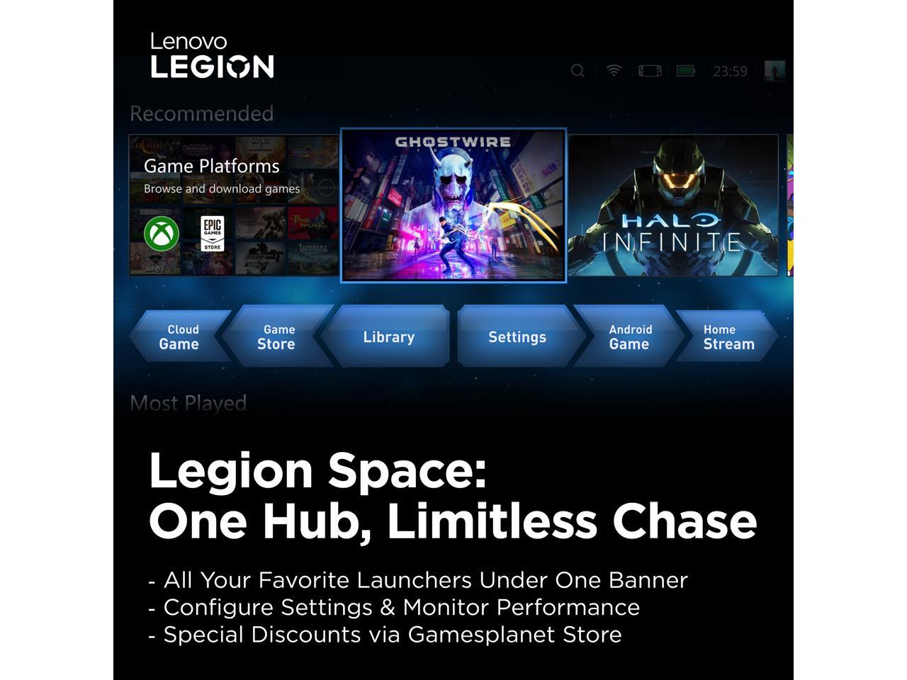 Lenovo Legion Go Handheld Touchscreen Gaming PC - Shadow Black [AMD ...