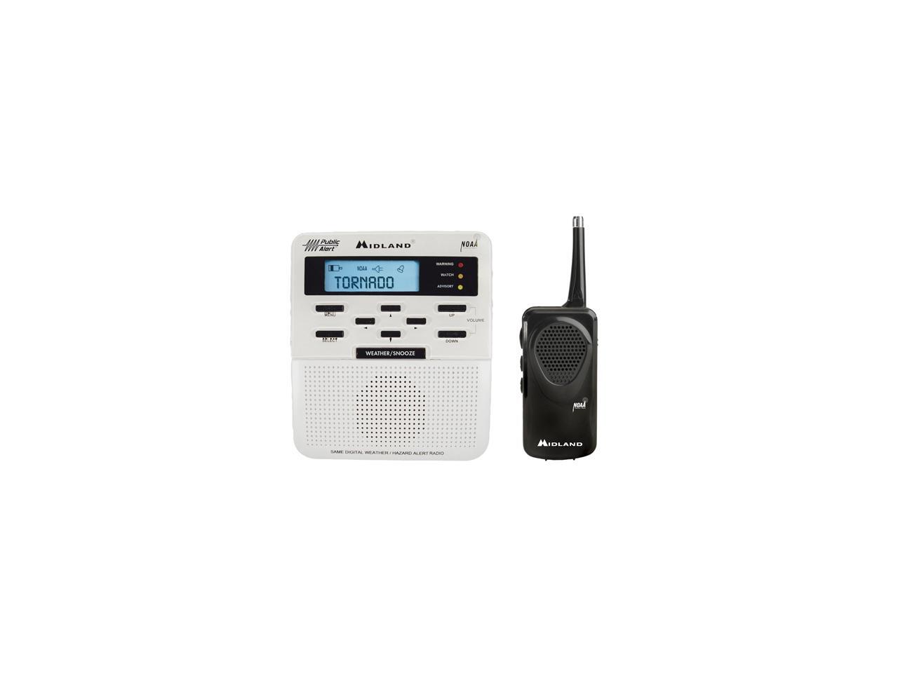 MIDLAND WB150 Emergency Weather All Hazard Alert Radios Combo Pack with ...