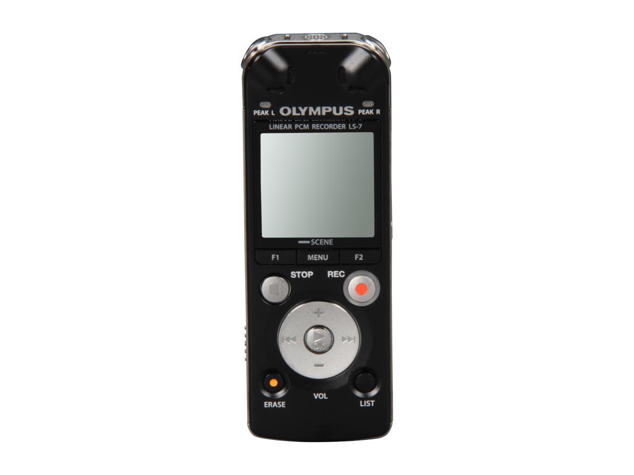 OLYMPUS LS-7 Linear PCM TRESMIC Digital Voice Recorder - Black - Newegg.com