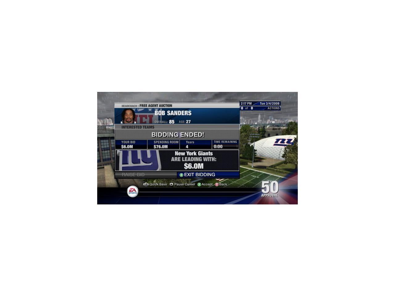 NFL Head Coach 09 Xbox 360 Game - Newegg.com