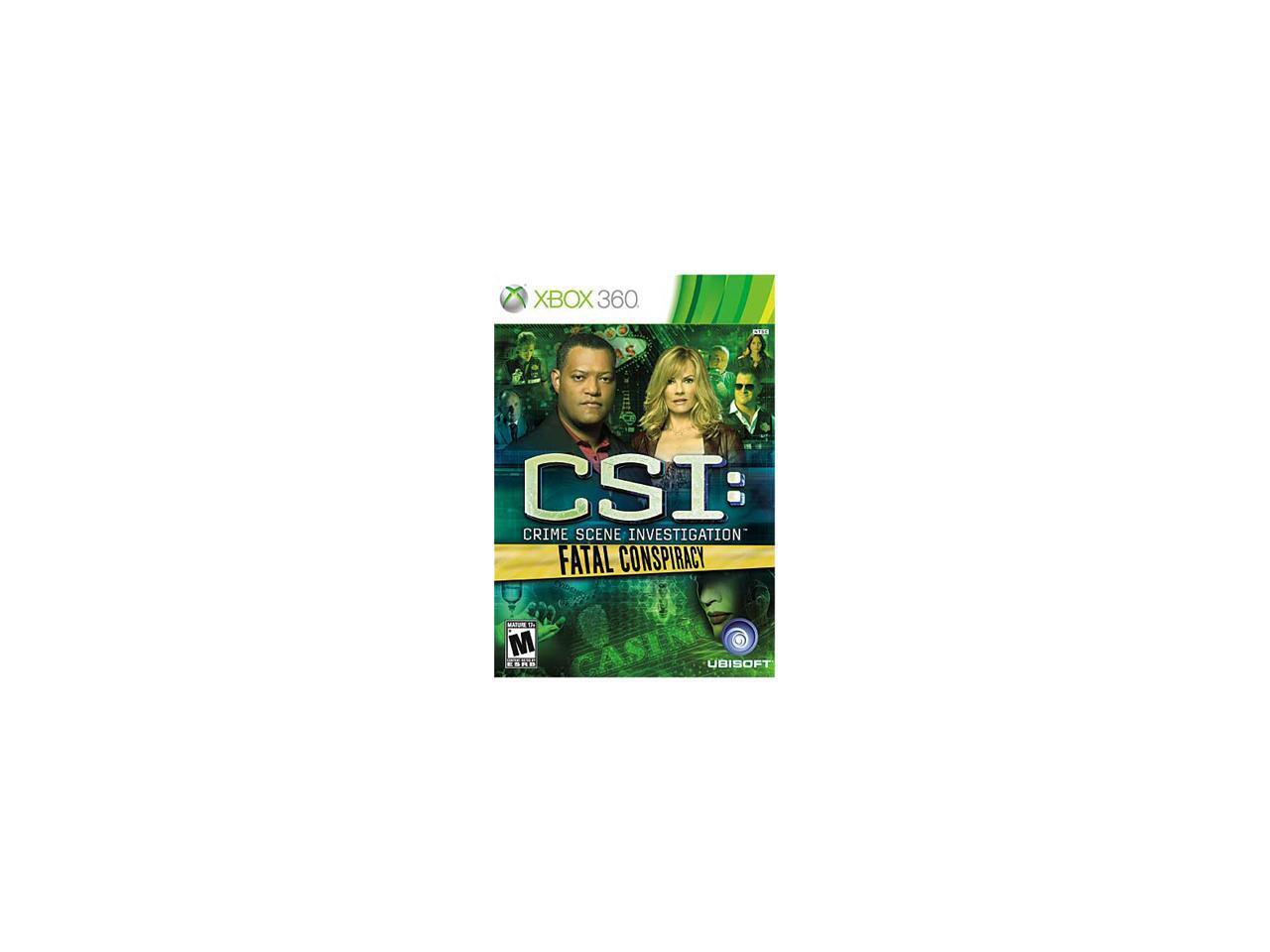 CSI: CRIME SCENE INVESTIGATION: FATAL CONSPIRACY Xbox 360 Game - Newegg.com