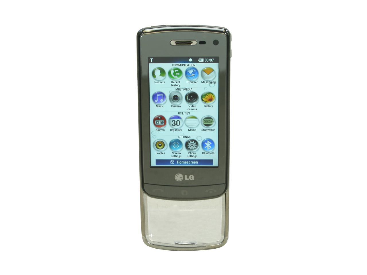 LG Crystal GD900 Titanium Unlocked Cell Phone International Version ...