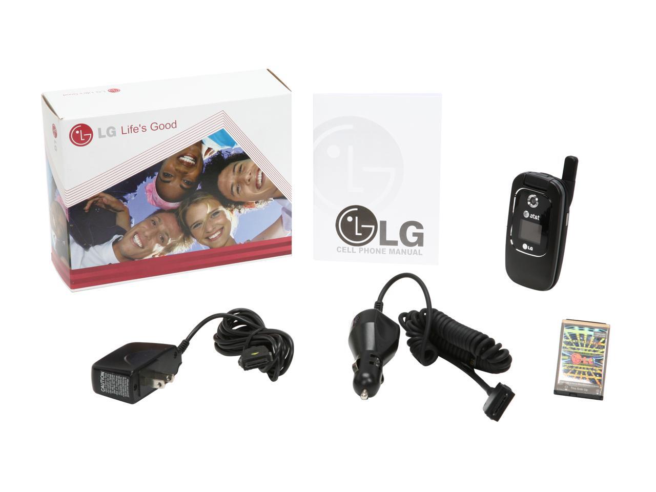 LG CU400 Black Unlocked GSM Flip phone with 5 hours talk time - Newegg.com