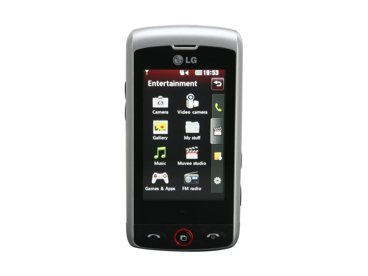 LG Calisto Black unlocked GSM slider phone with full QWERTY keyboard ...