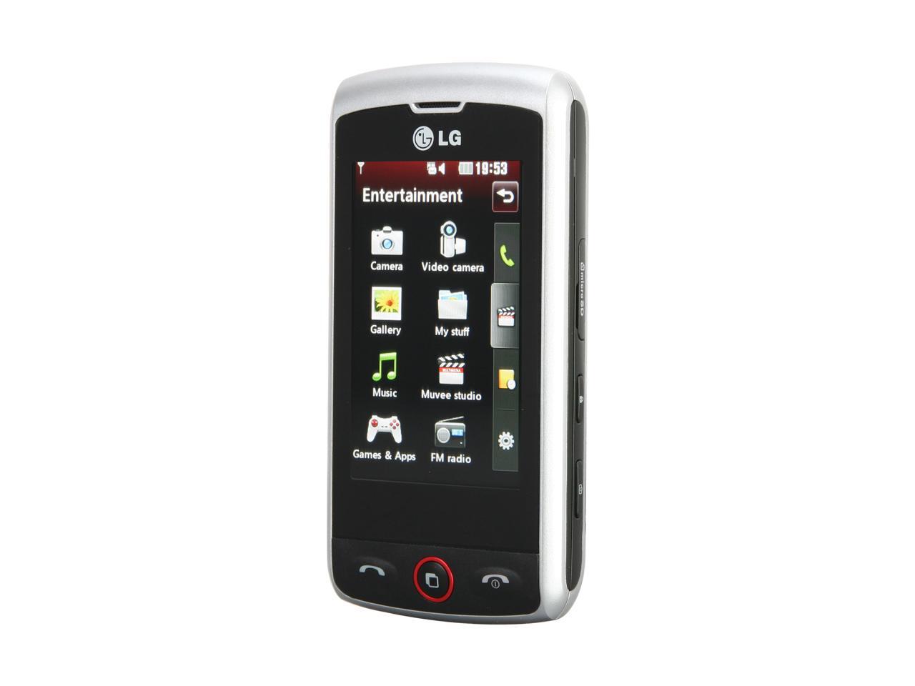 LG Calisto Black unlocked GSM slider phone with full QWERTY keyboard ...