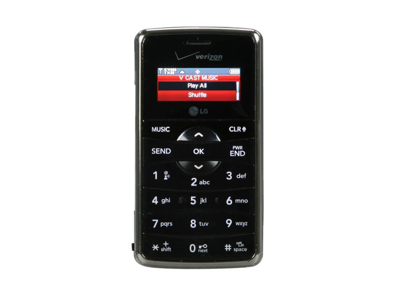 Refurbished: LG enV2 VX9100 Black 3G Verizon Pre-paid Cell Phone - Newegg.ca