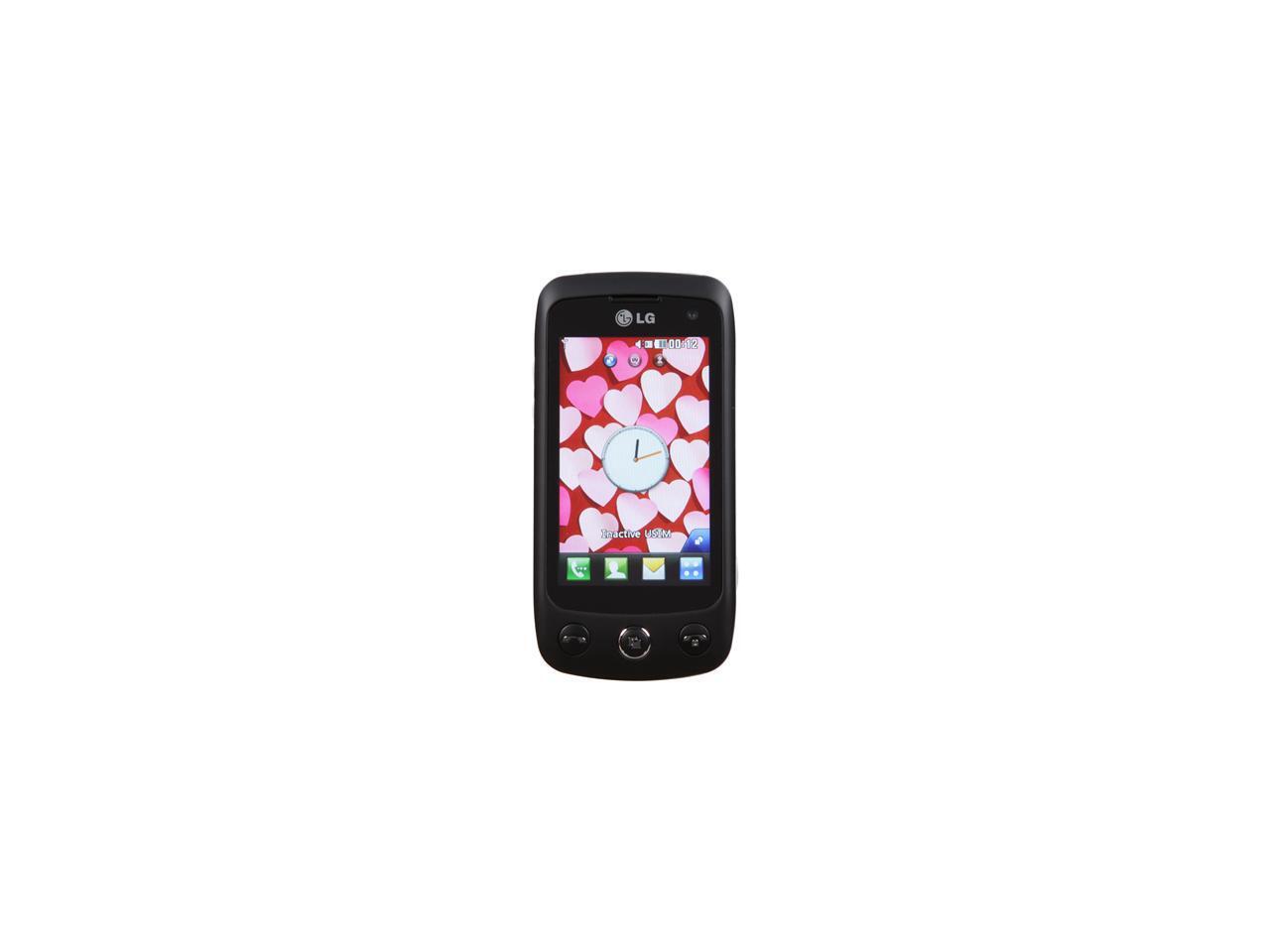 LG Cookie Plus Black Unlocked GSM Touch Screen Phone w/ 3.0" Touch ...