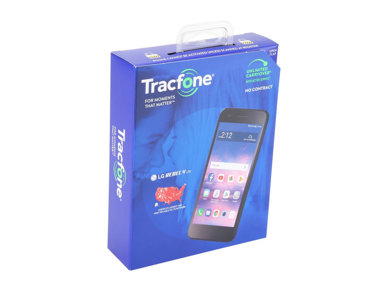 LG Rebel 4 TracFone Prepaid Cell Phone - Newegg.com