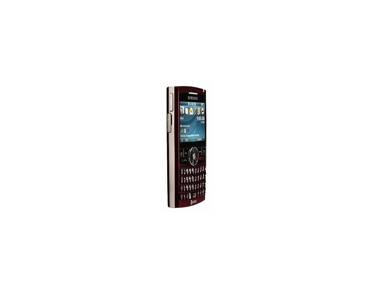 Samsung BlackJack II Red 3G Unlocked GSM Smart Phone with Full QWERTY ...