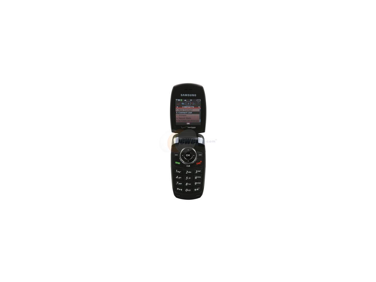 Samsung SCH-u410 Verizon No Contracted Flip Phone with 0.3 MP Camera ...