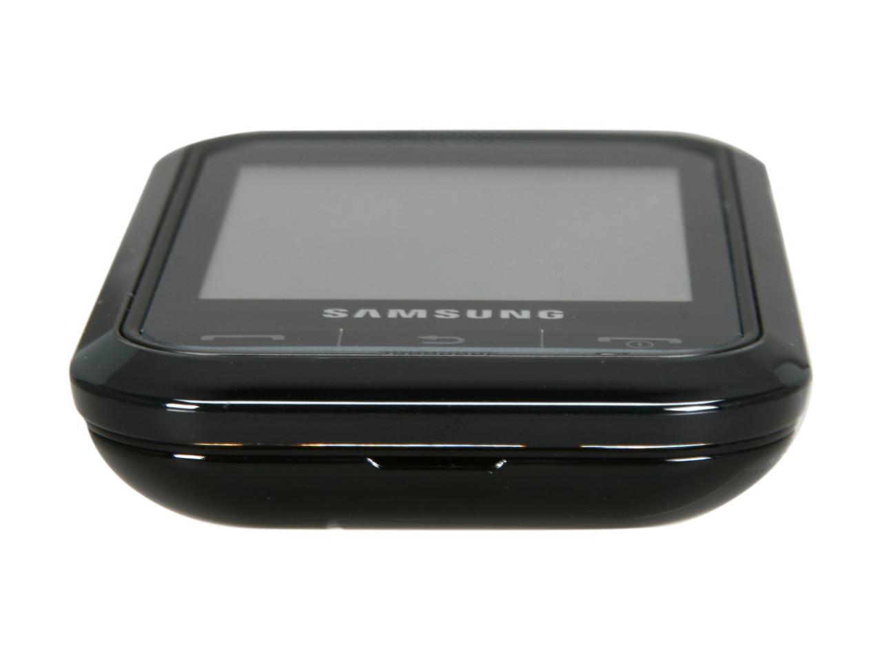 Samsung Champ Black Unlocked GSM Touch Screen Phone with 1.3MP Camera ...