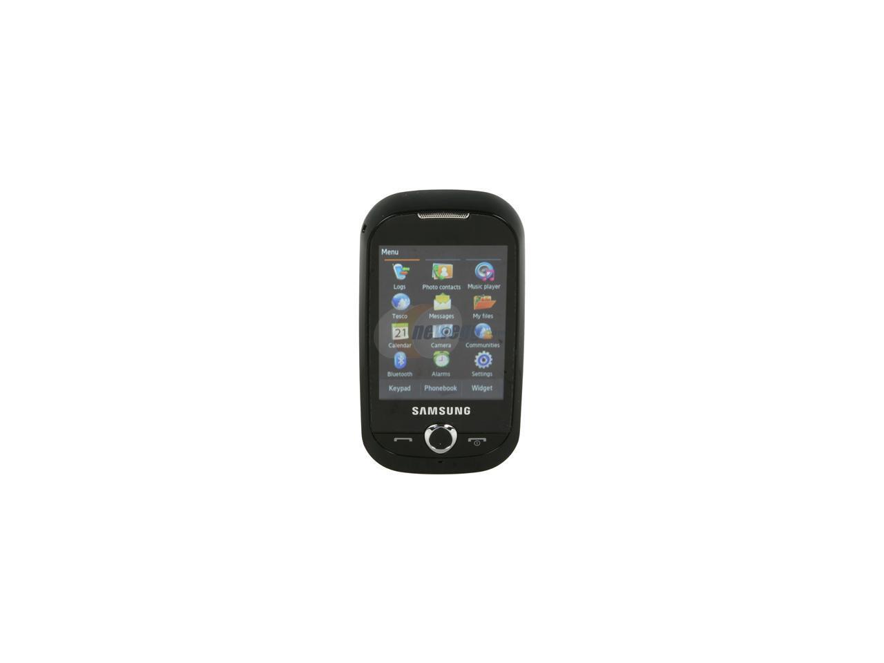 Samsung Corby White Unlocked GSM Touch Screen Phone with 2.0MP Camera ...