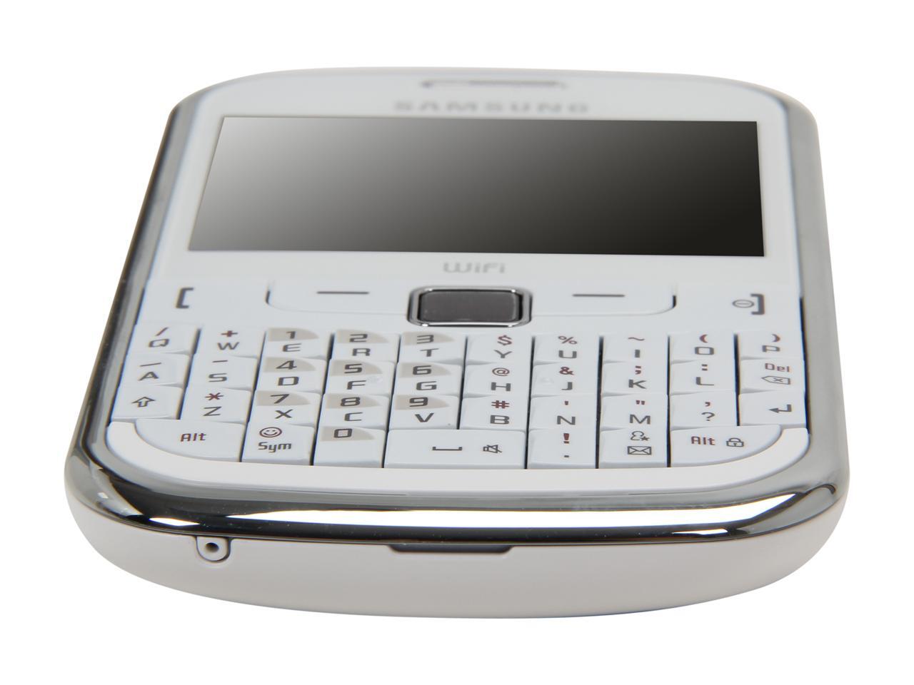 Samsung Ch@t GT-S3350 Unlocked Cell Phone 2.4" White 60 MB - Newegg.com