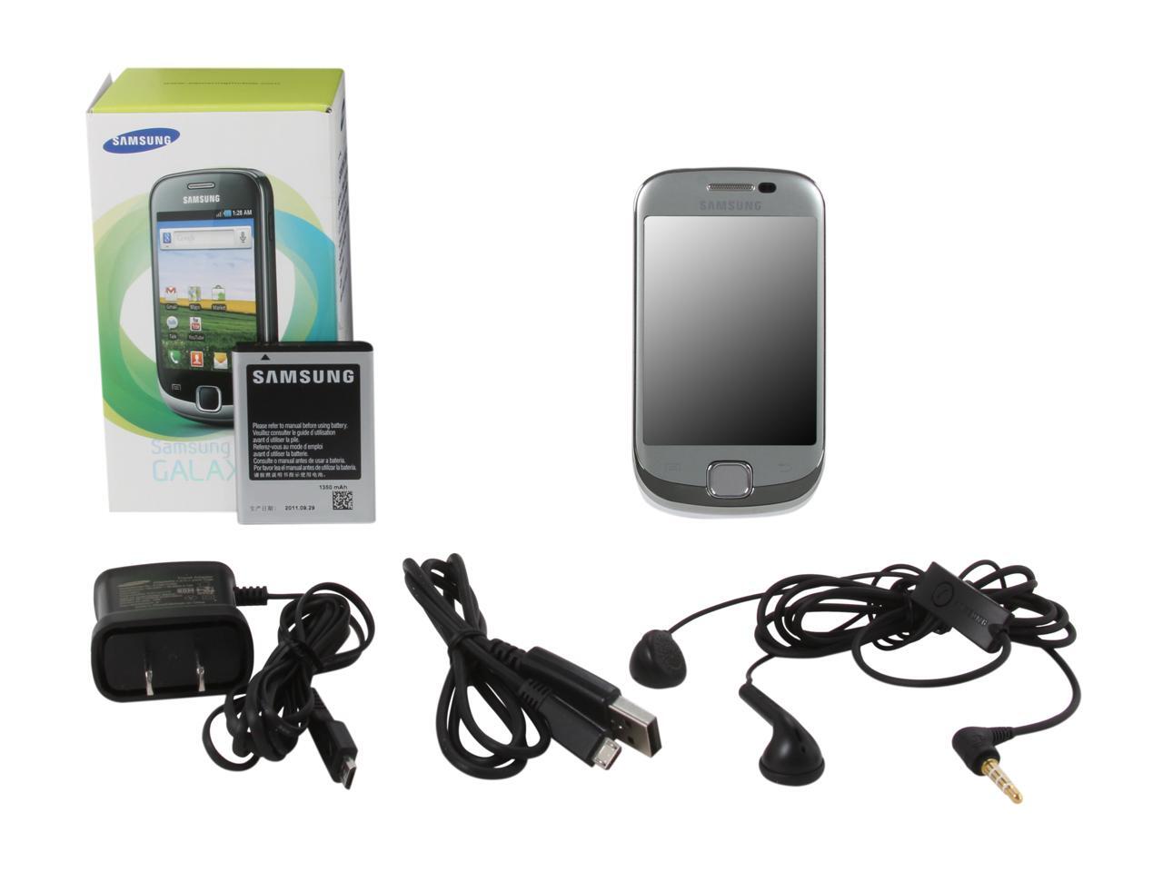 Samsung Galaxy Fit White Unlocked GSM Android Smart Phone w/ Wi-Fi ...