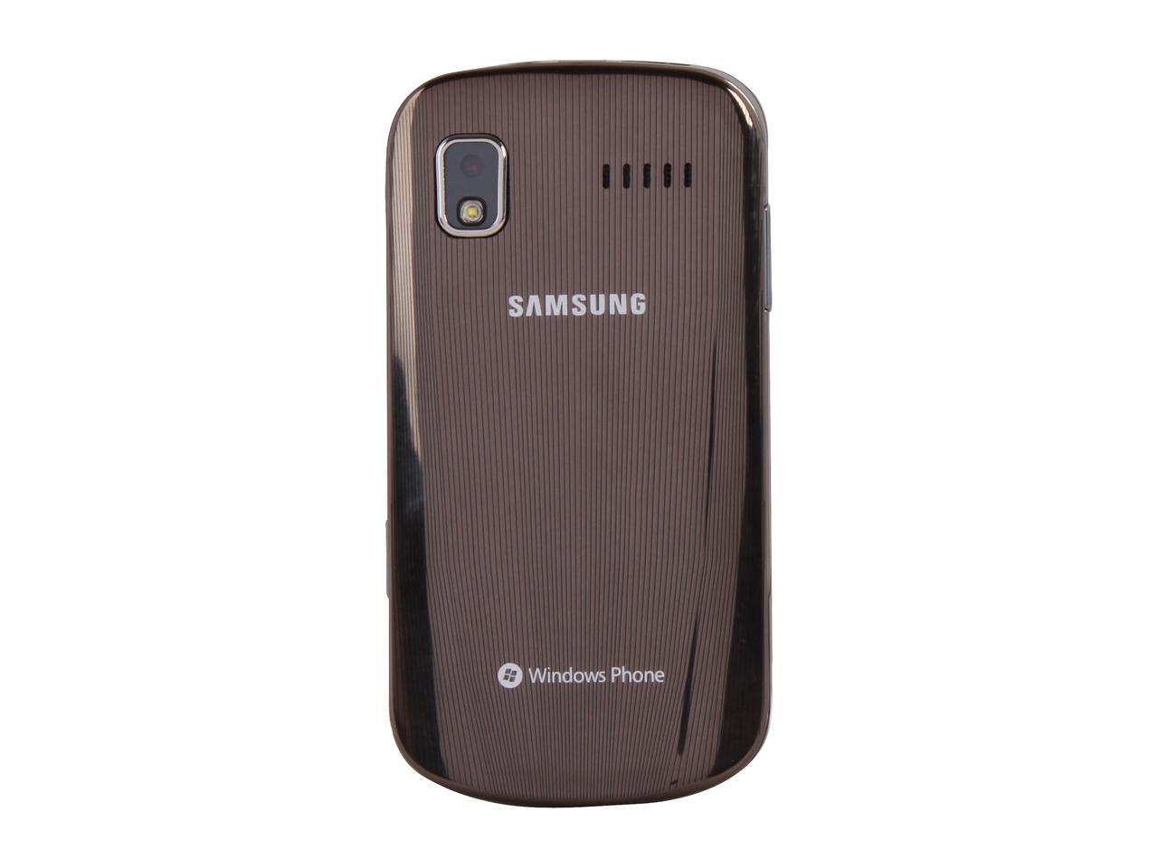 Refurbished: Samsung Focus SGH-i917 8GB Unlocked Cell Phone 4.0" Black ...