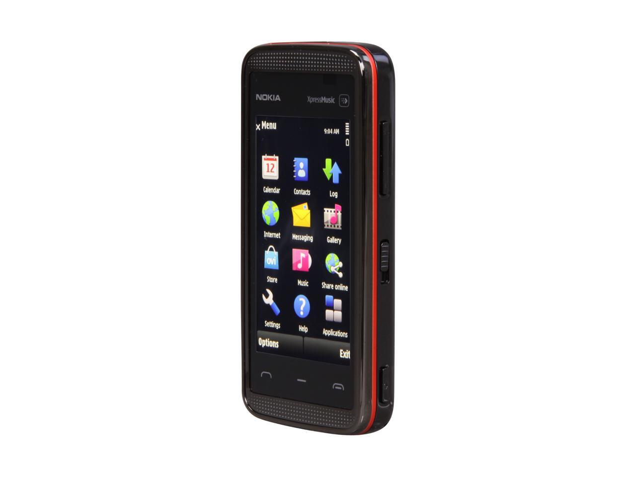 Nokia 5530 XpressMusic Black Unlocked GSM Touch Screen phone /3.2 MP ...