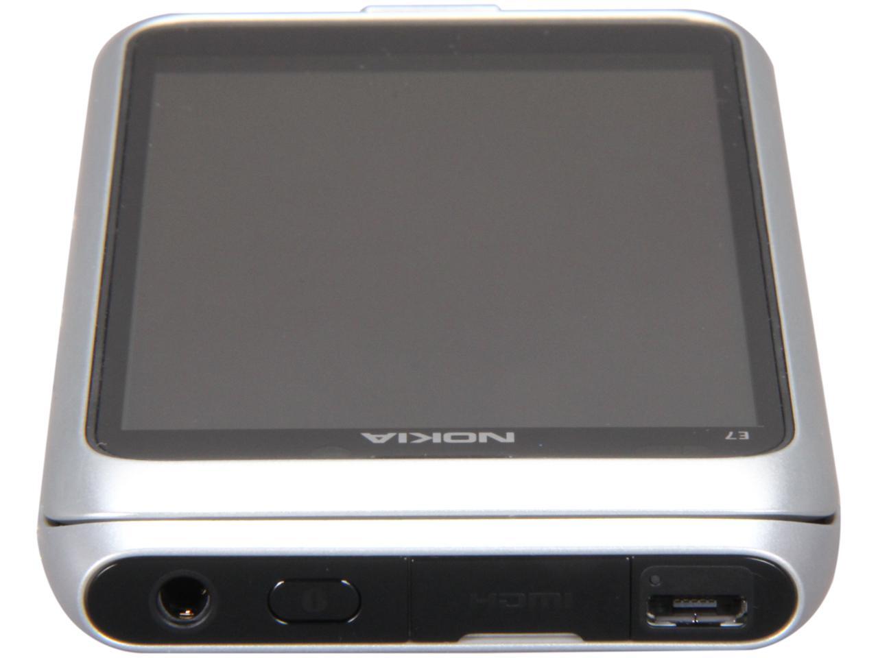 Nokia Silver 3G Unlocked GSM Smart Phone w/ Symbian^3 / 4" AMOLED Touch ...