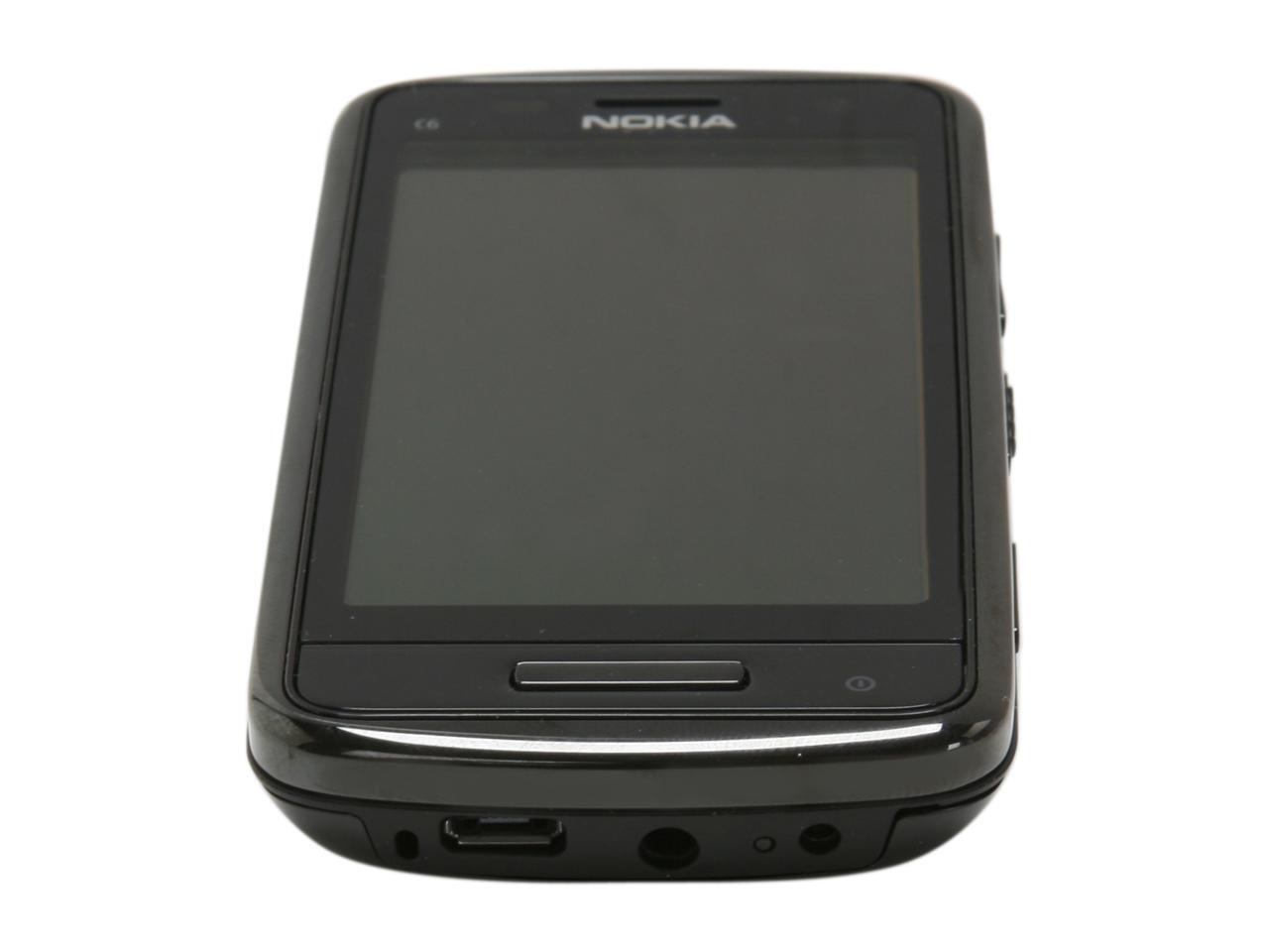 Nokia C6-01 Unlocked GSM Smart Phone with 3.2" AMOLED Touch Screen, 8MP ...